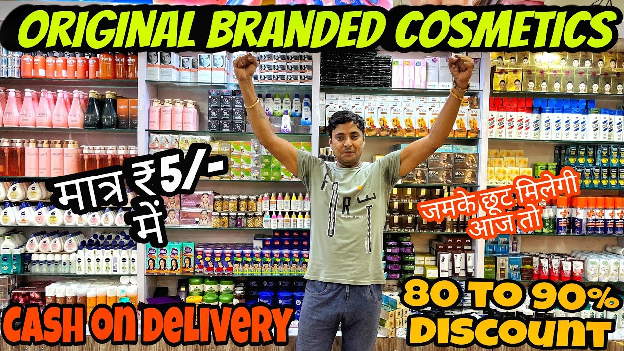 💯 Original Branded Cosmetics Wholesale Market in Delhi | 80 to 90% Off ...