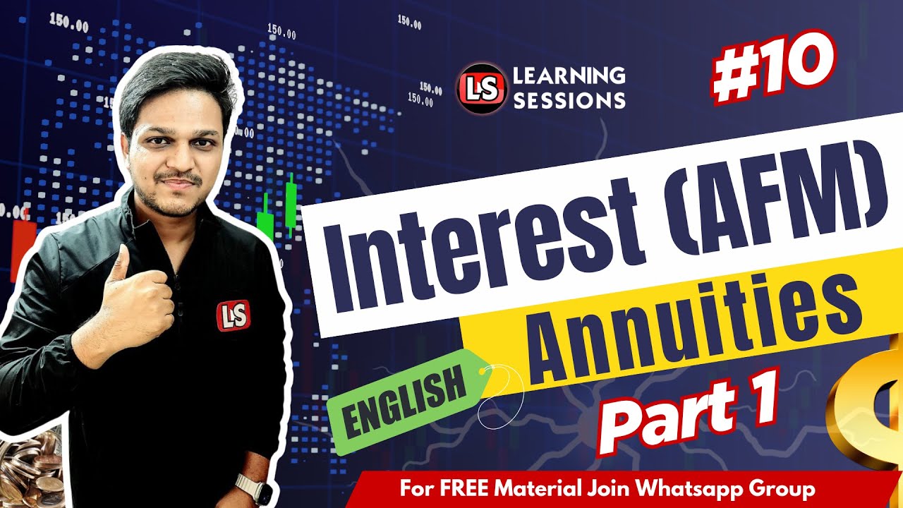 Jaiib AFM | Interest Annuities Part 1 | IIBF Exam #10 - YouTube