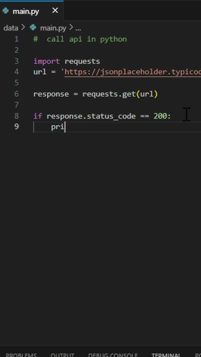 How To Call API In Python - YouTube