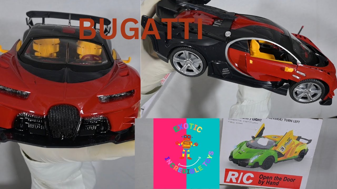 "Ultimate RC Bugatti Unboxing: Experience the Thrill of Unveiling and ...