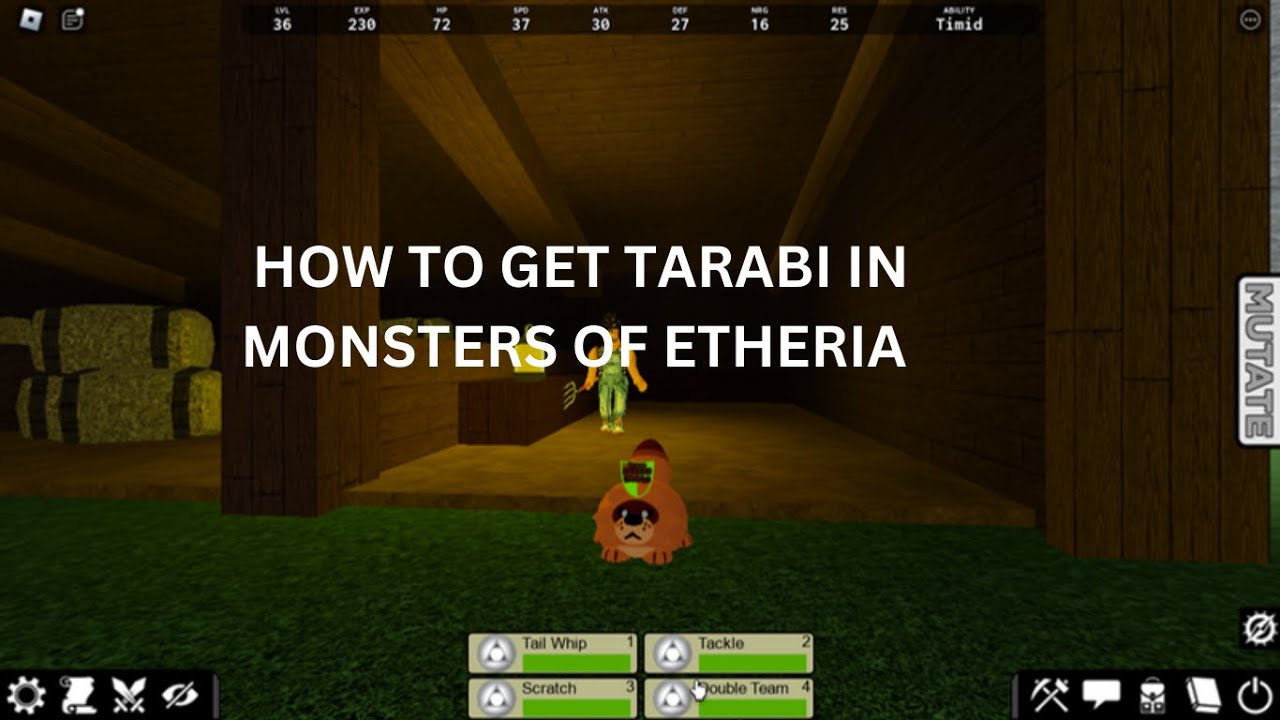 How to get Tarabi - Monsters of Etheria - YouTube