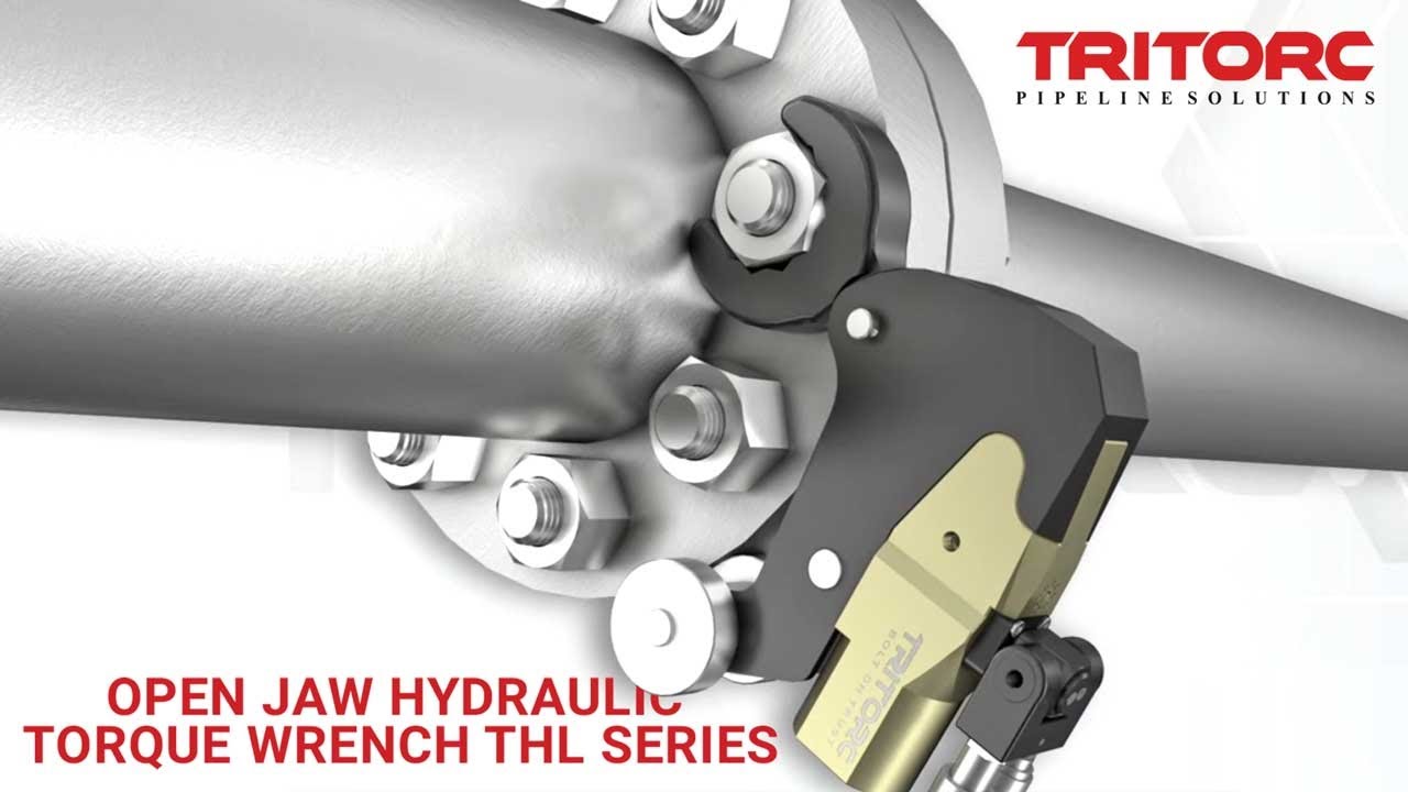 Open Jaw Hydraulic Torque Wrench THL Series - YouTube