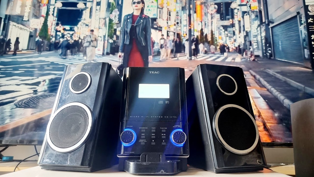 TEAC Micro Hifi System CD-X70i. Dàn Mini Hiếm Nhật Bản. 0798775998 ...
