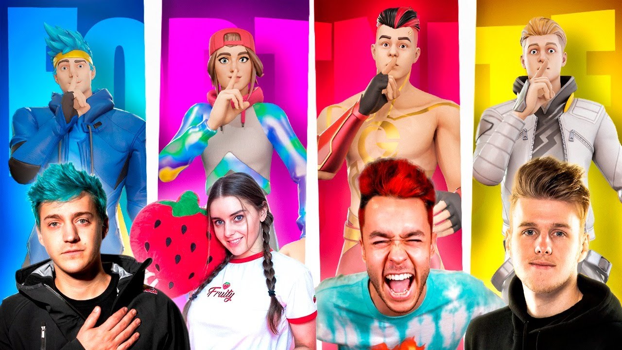 LO QUE NO VISTEIS DEL JUGANDO CON NINJA, LOSERFRUIT Y LACHLAN EN ...