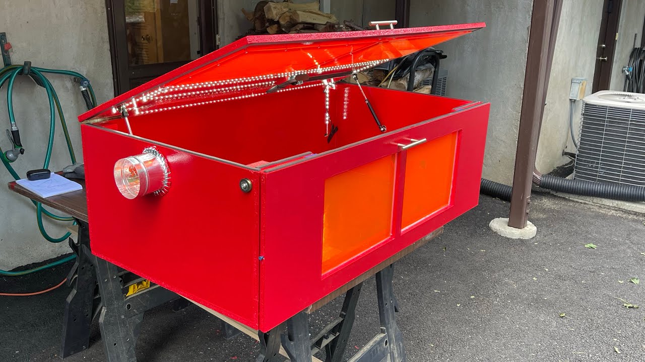 The Best Enclosure for Laser Engraver Xtool D1, Laser Smoke Extraction ...