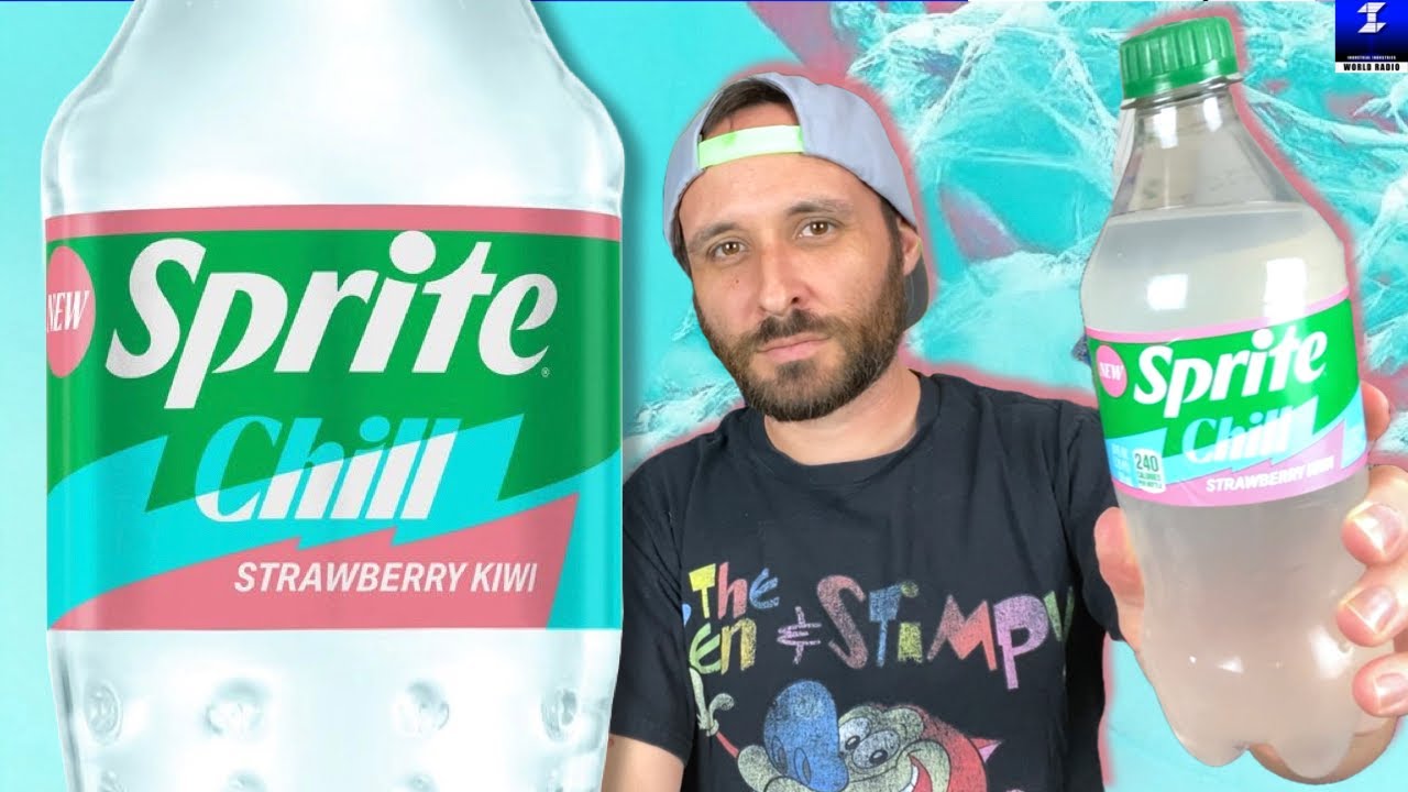 Sprite Chill Strawberry Kiwi Review | NEW 2025 Flavor - YouTube