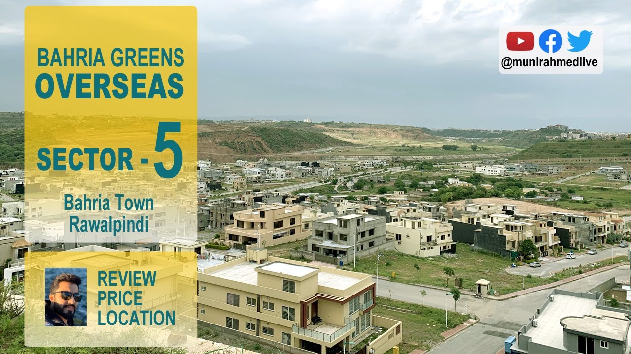 STREET REVIEW | Bahria Greens Overseas Sector 5, Phase 8 Bahria Town ...