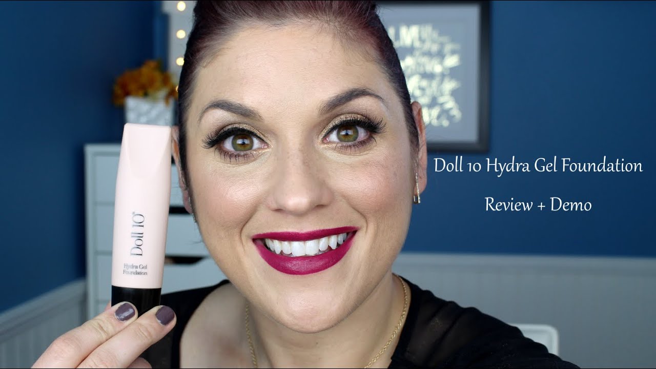 Doll 10 Hydra Gel Foundation Review + Demo - YouTube