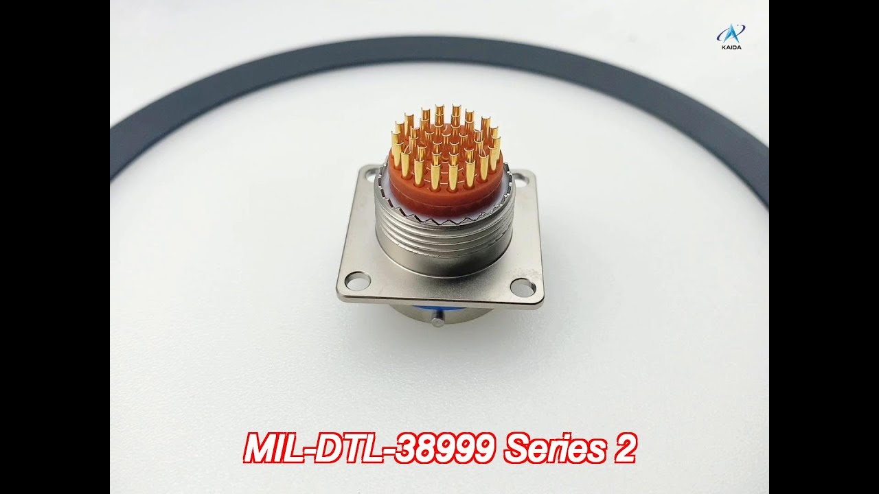 aluminum shell mil-dtl-38999 series 2 37 male pins mil-dtl-38999 ...