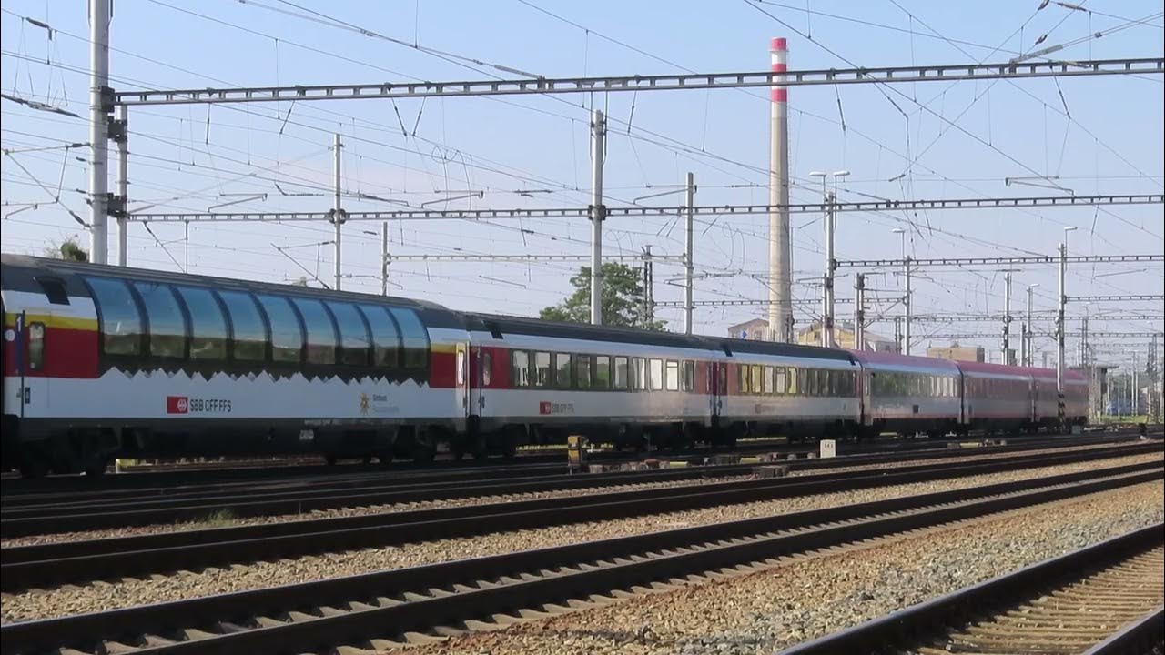 EC 106 Porta Moravica Graz-Przemyśl Bakończyce odjíždí z Břeclavi.28.6.2024 - YouTube