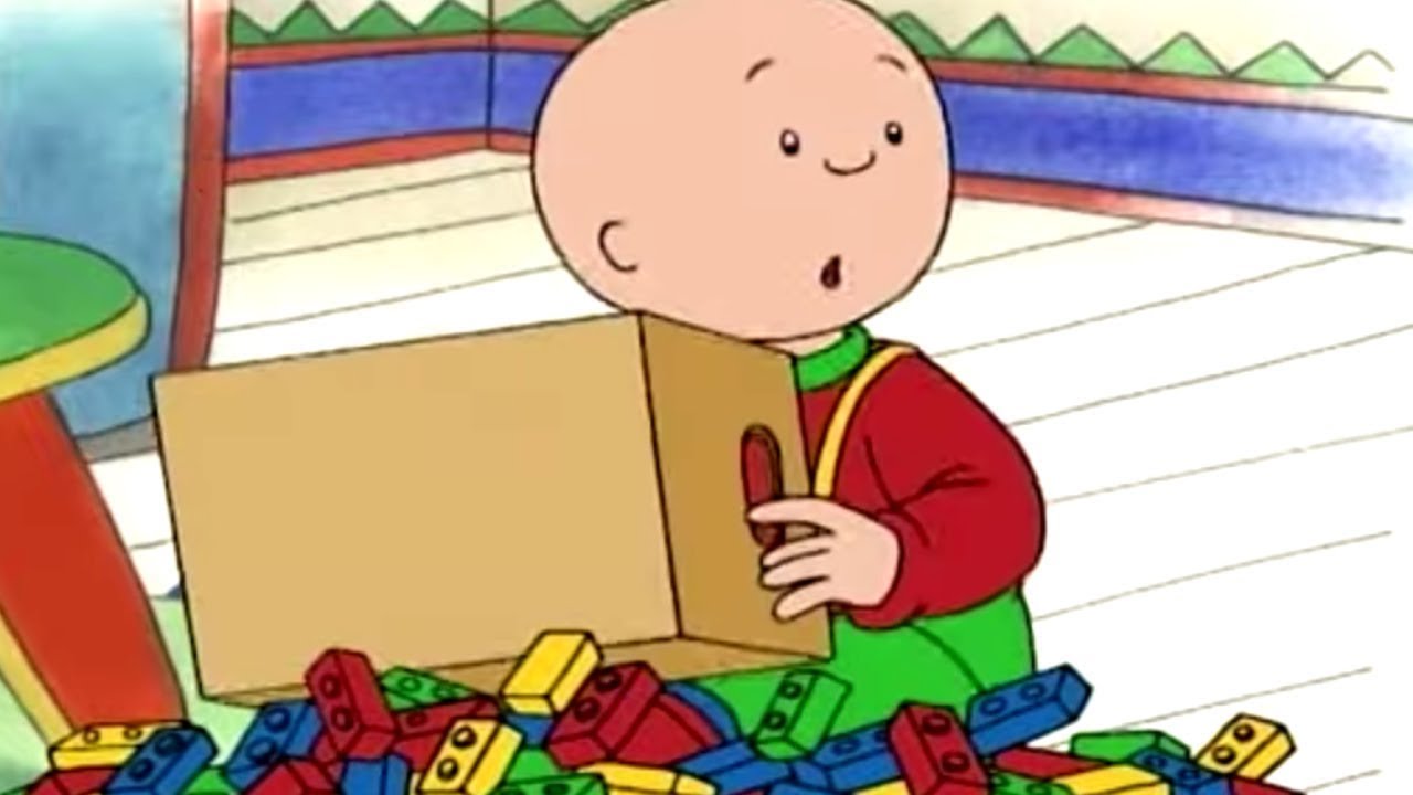 Caillou Türkçe HD | Caillou ve Lego Tuğlaları | kayu cizgi filmi ...
