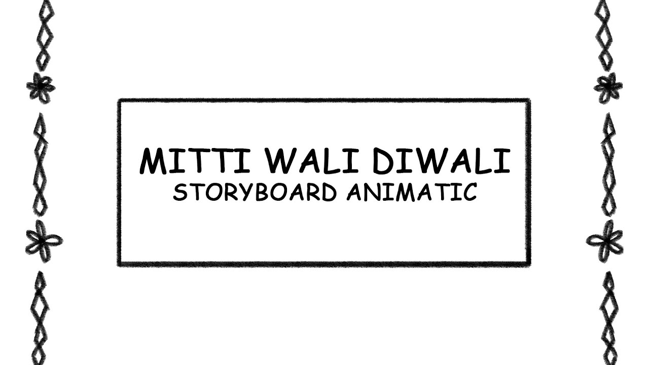 Diwali Storyboard Animatic / Story / Indian Village / Art - YouTube