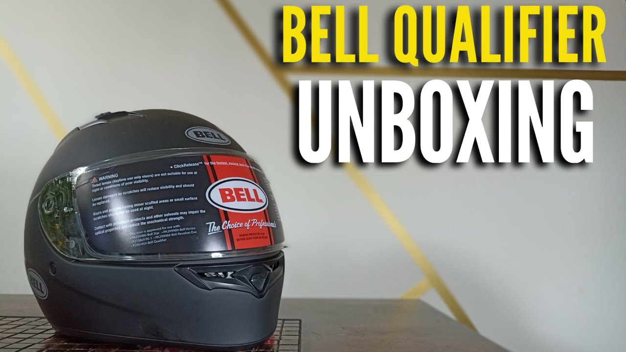 Bell Qualifier Motorcycle Helmet | Unboxing Review [4K] - YouTube