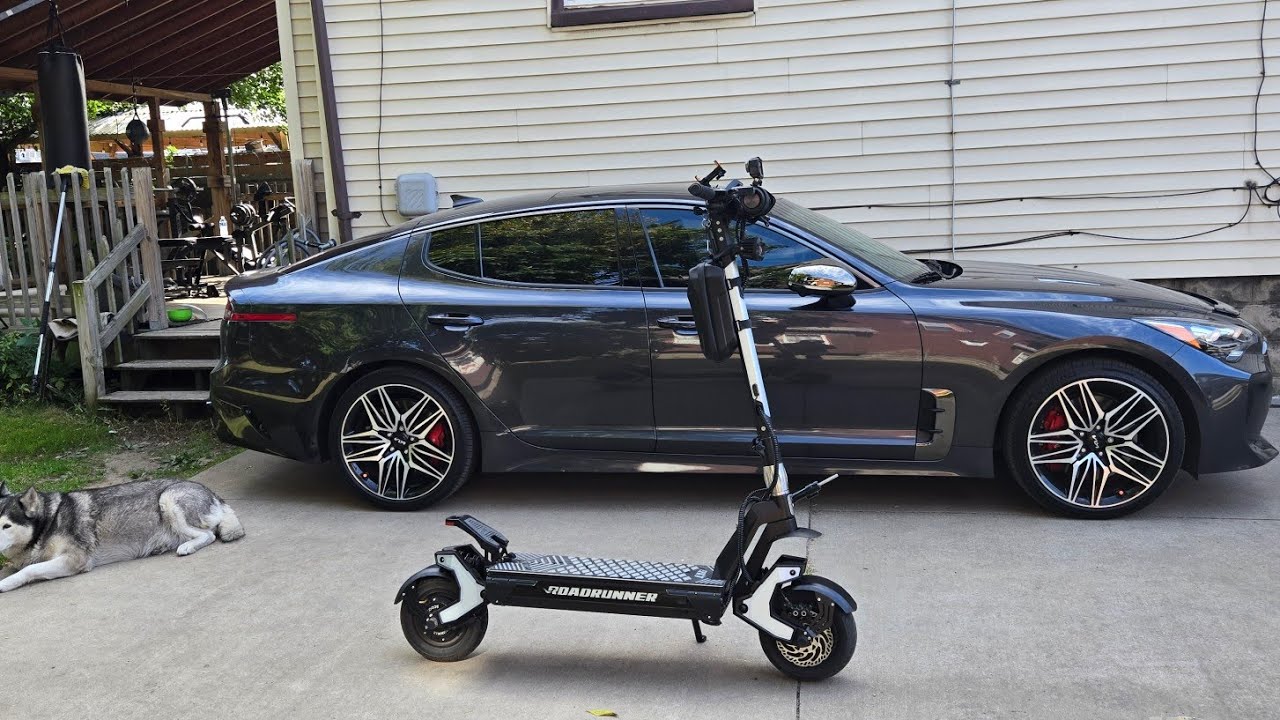 New RX7 E-SCOOTER From RoadRunner. SouthWest Detroit - YouTube