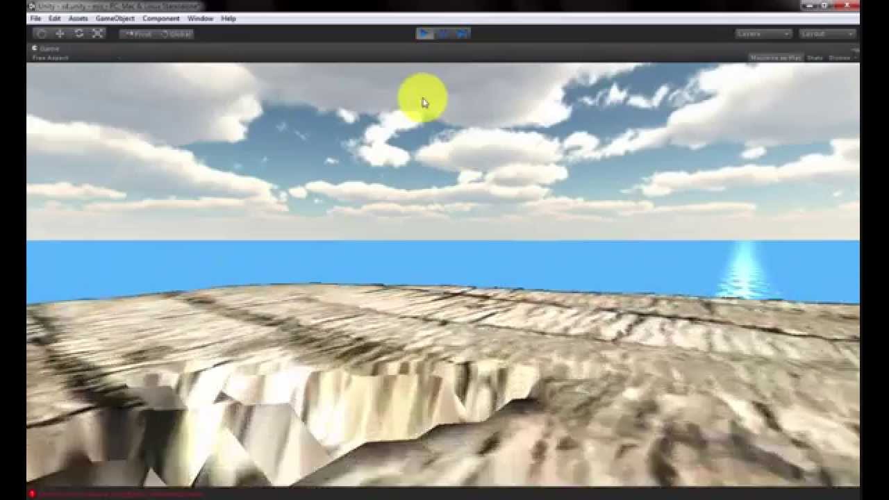 como crear un terreno real en Unity heightmaps - YouTube
