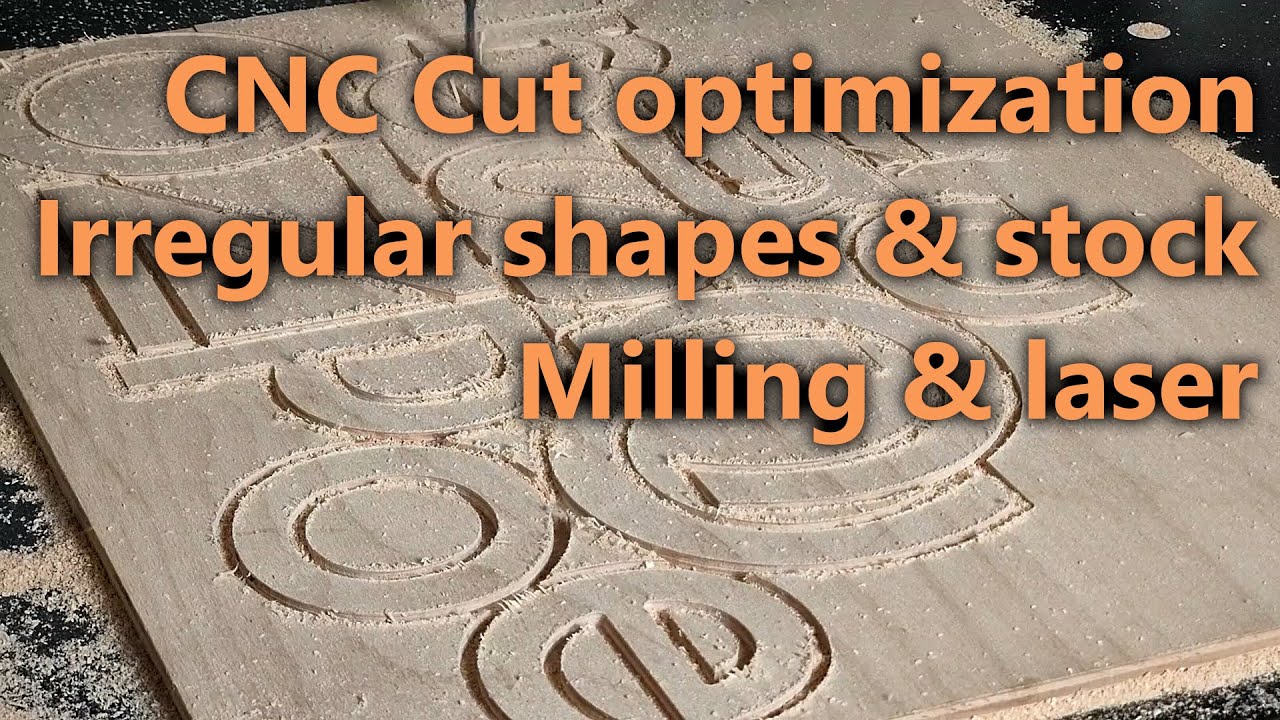 CNC Cut Optimization - Free 2D Nesting tool for any shape - YouTube