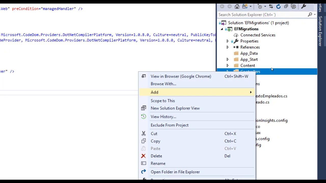 Entity Framework Code First Migrations Youtube