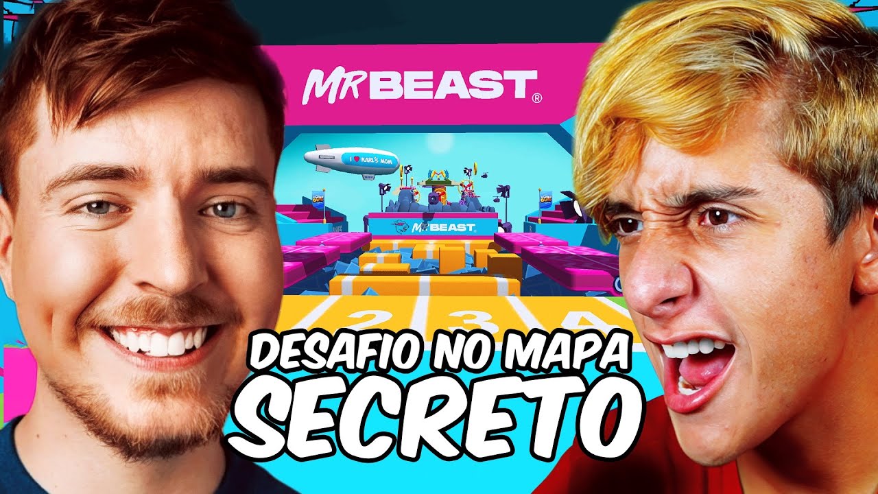 DESAFIO NO MAPA DO MR BEAST - YouTube