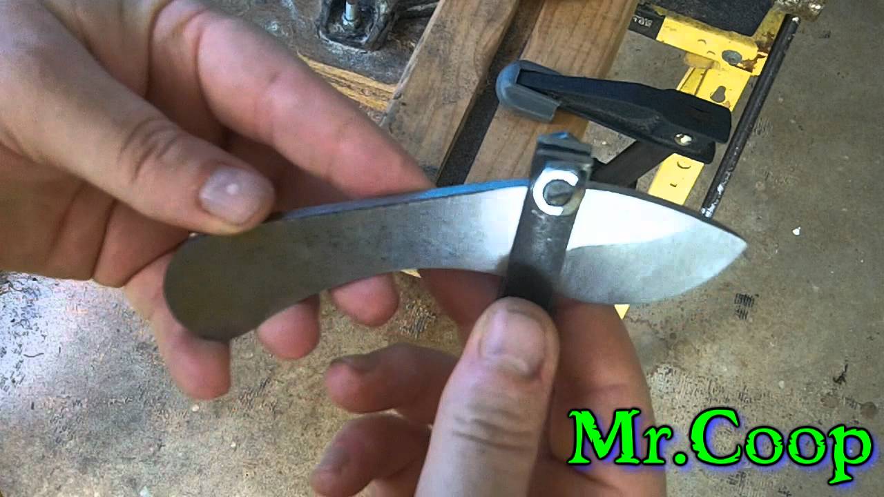 How To Make A Knife Profile Your Knife Blade #4 DONE. - YouTube
