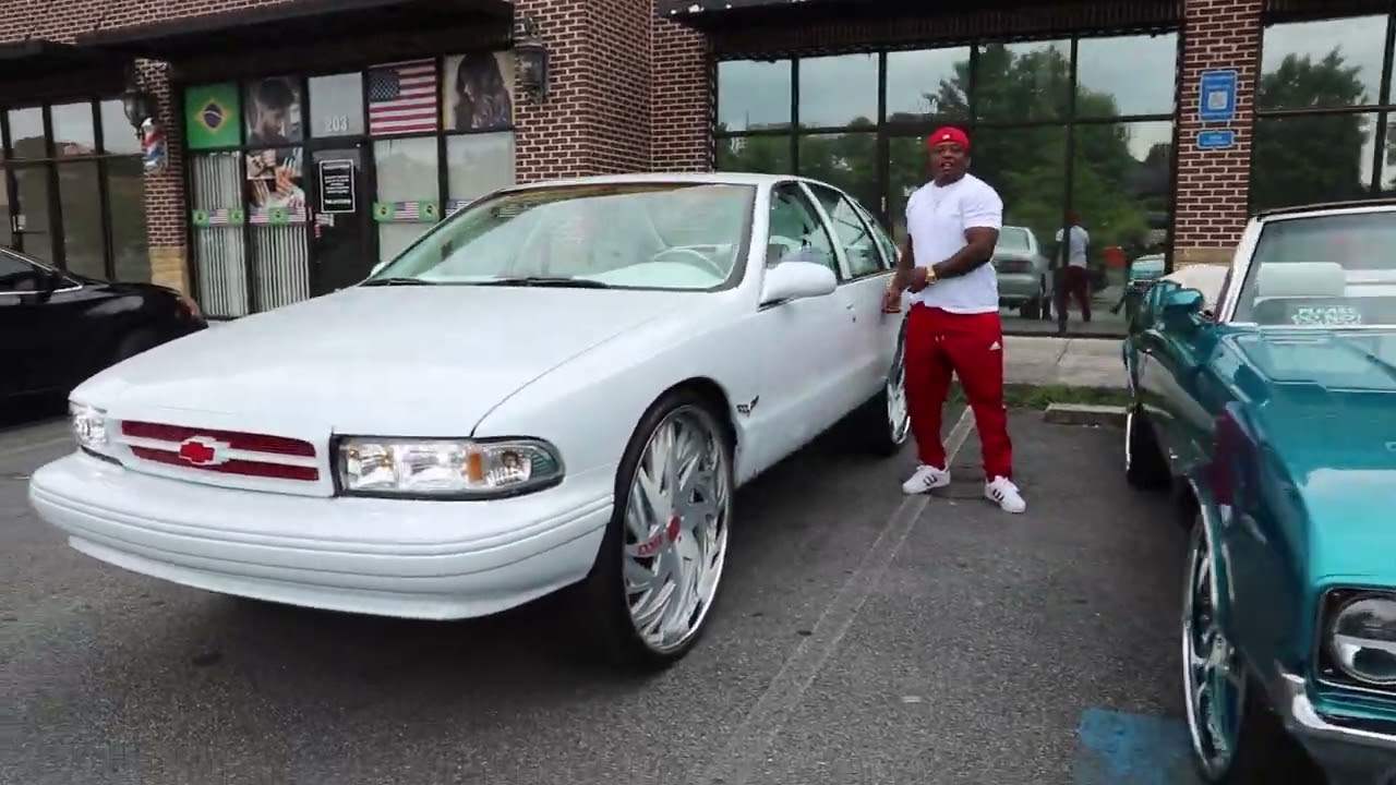 WhipAddict: White 96' Caprice Classic On 28s Beatin Hard, Custom White ...