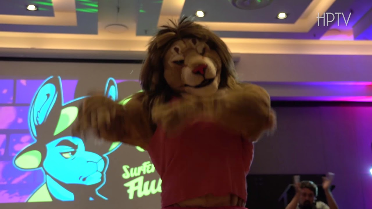 Furry Down-Under 2018 Fur-Suit Dance Competition - #3 Snares - YouTube