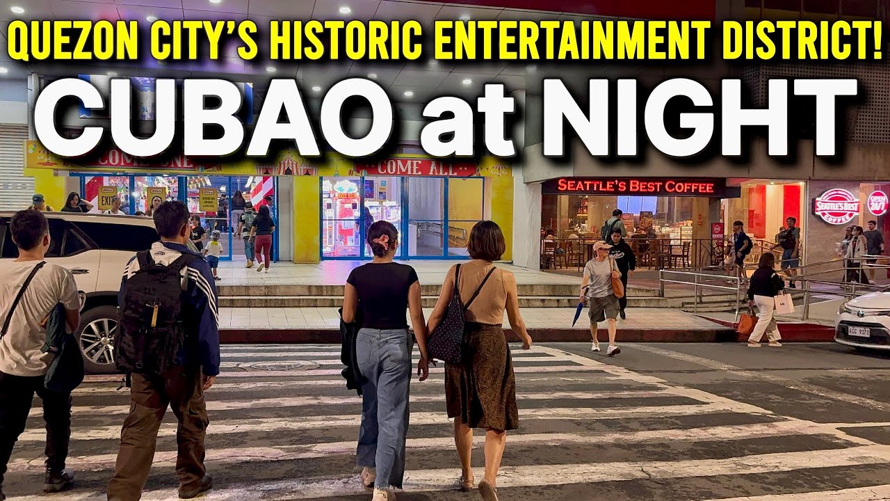 Philippines CUBAO AT NIGHT! 🇵🇭 Quezon City’s ICONIC NIGHTLIFE ...