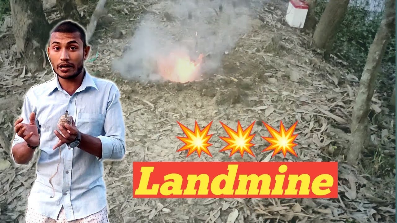 Homemade Landmine | Landmine Explode | 💥💥💥 - YouTube