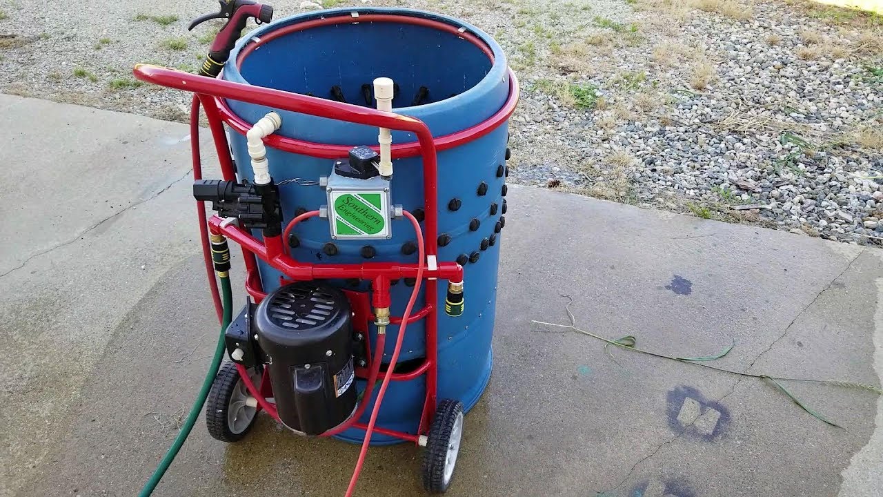 DIY Mother of all Chicken Pluckers gets updated and a couple of changes ...