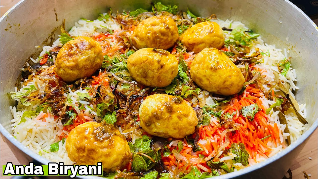 Anda Biryani🔥Very soft ande wali very delicious anda Biryani 🔥 Winter ...