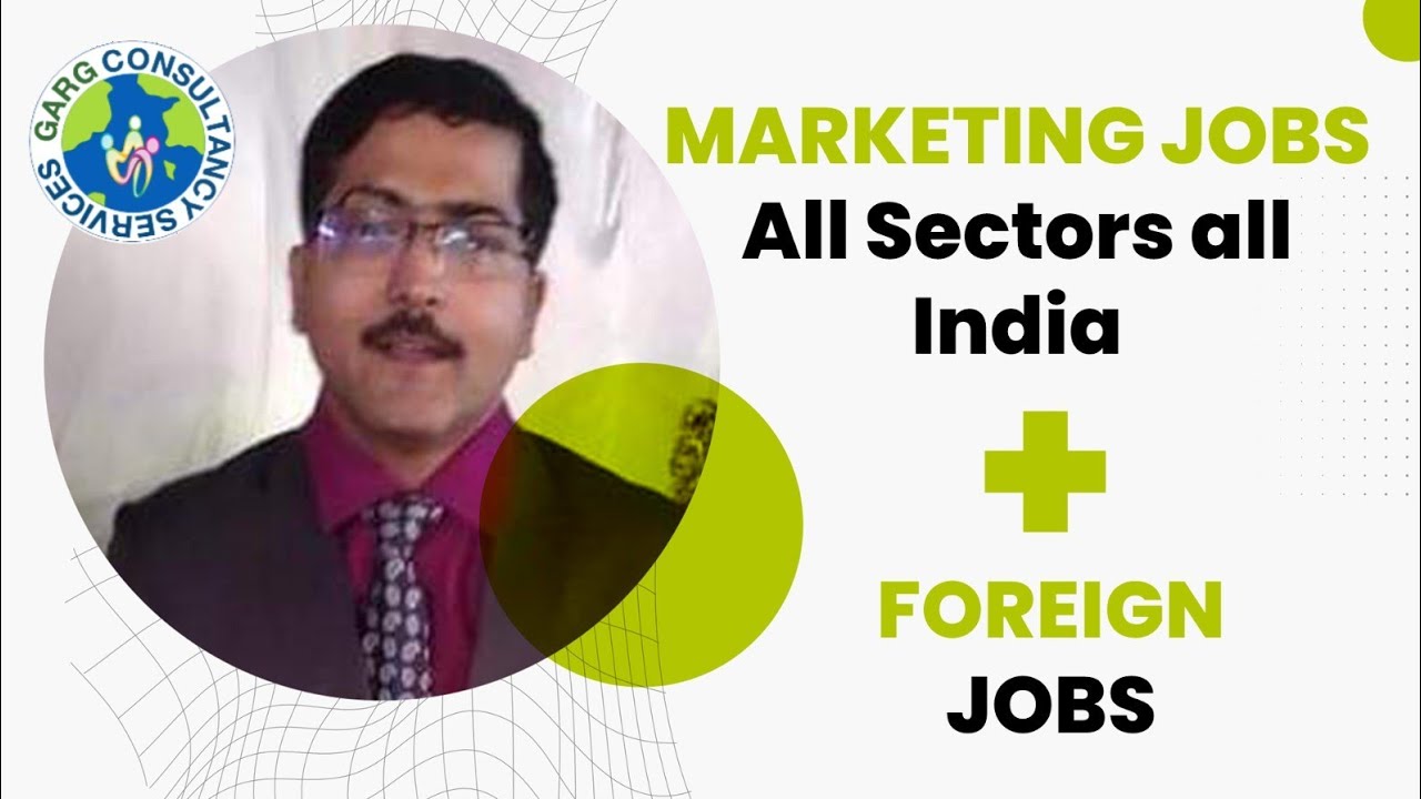 marketing jobs all sector + foreign jobs - YouTube