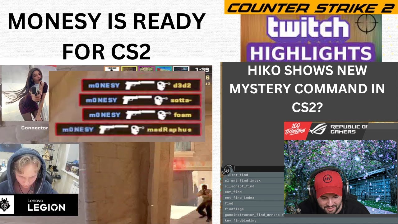 NEW CS2 CONSOLE COMMAND | MONESY IS READY FOR CS2 | TWITCH HIGHLIGHTS ...