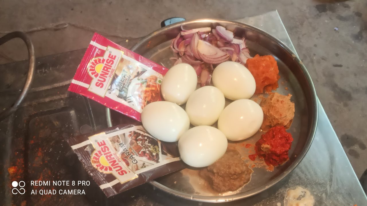 22 May 2023 spicy anda kari egg curry how to make egg dish #vfd.6351 # ...