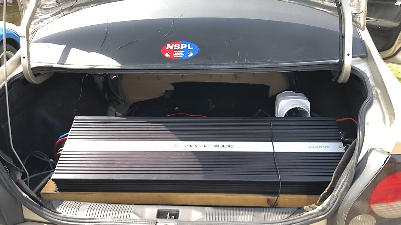 NISSAN MAXIMA 2 18S WALL BUILD - YouTube