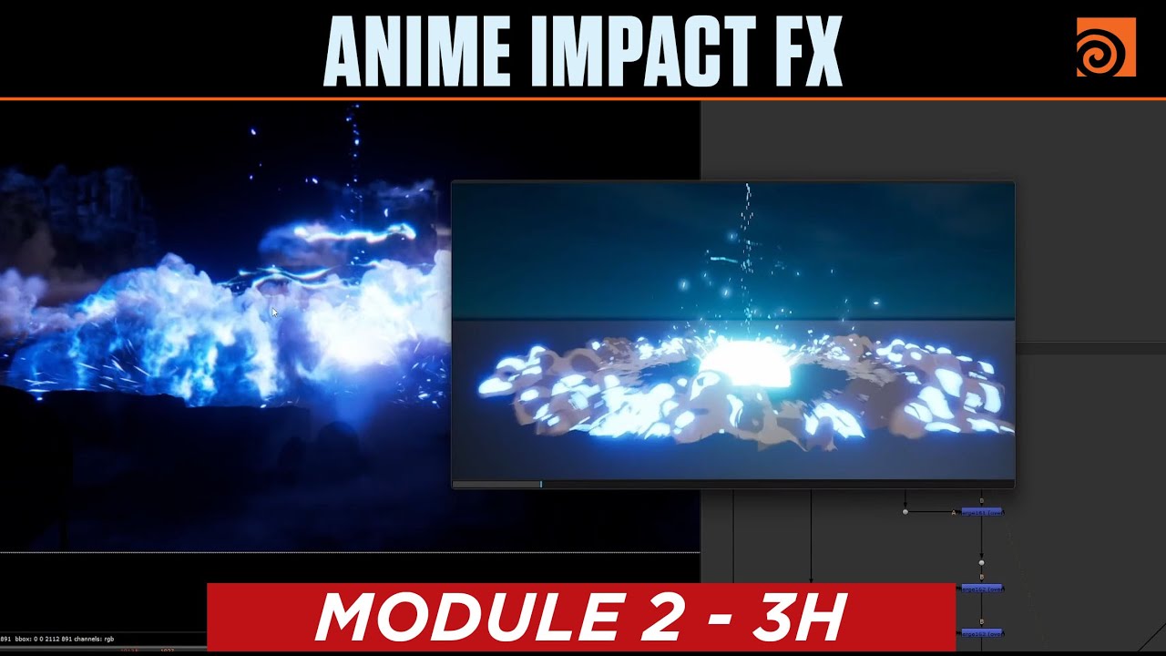 Anime Impact FX - 3H - Blue Shockwave I | Houdini CG Workshop | - YouTube
