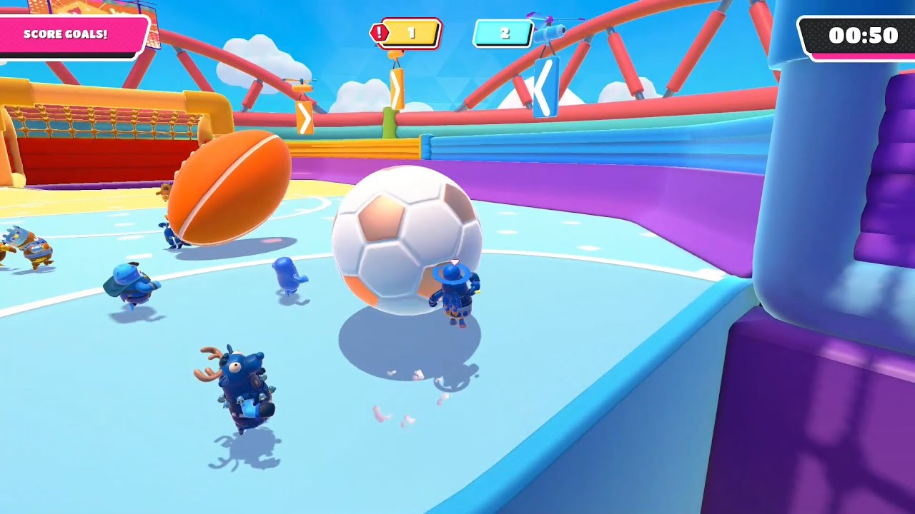 Fall Guys - Fall Ball Gameplay - YouTube