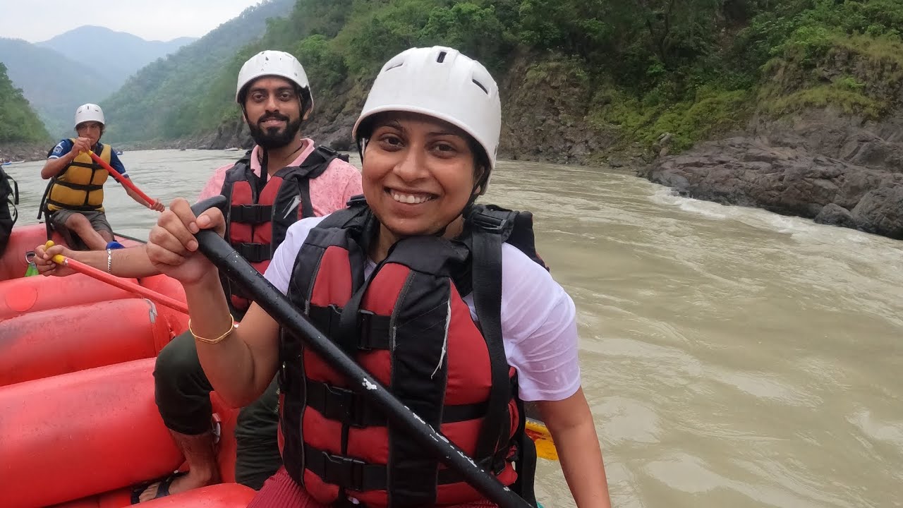 | River Rafting in Rishikesh | Ropeway in Dhanaulti |#bengalivlog # ...