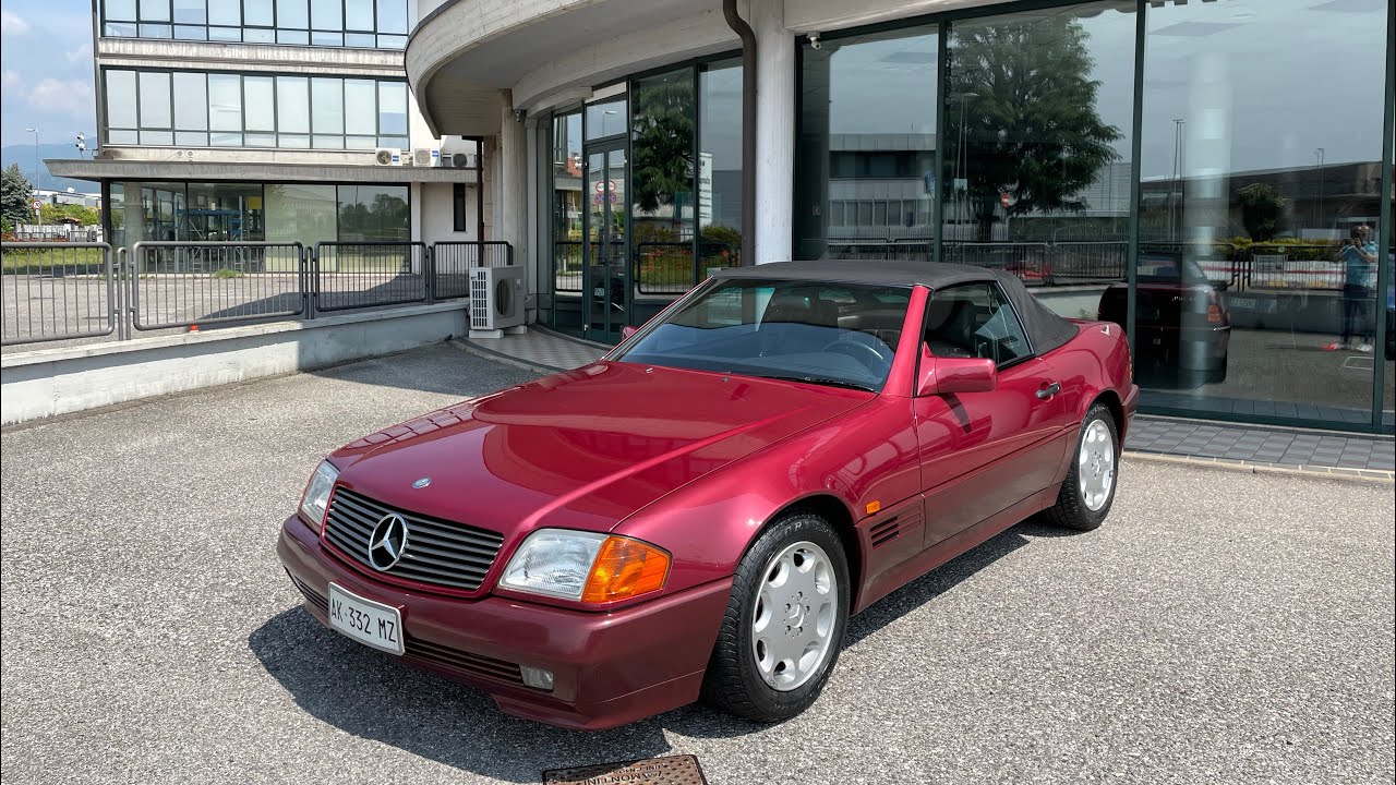 MERCEDES BENZ R129 SL320 AUT. 1993 SOLO KM.19.700 ORIGINALI HARD TOP ...