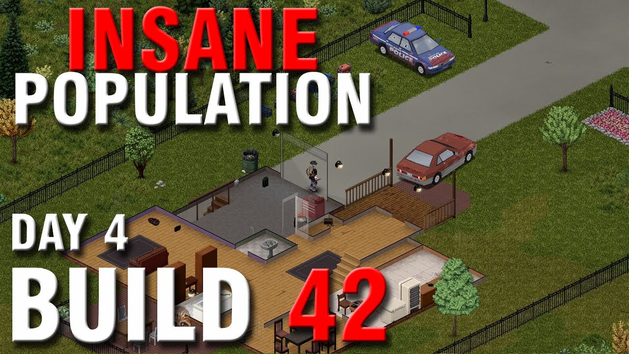 Insane Population - Project Zomboid Build 42.5 - YouTube