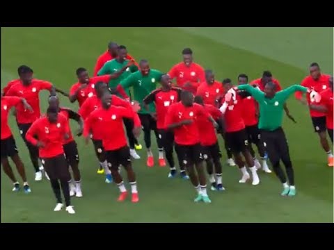Senegal warm-up with Ducktales music (Full Version)
