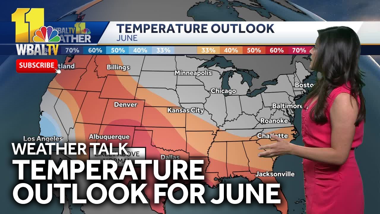 Weather Talk: Temperature outlook for June - YouTube