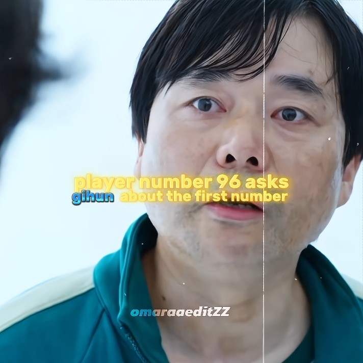 bro player 96 is cooked ☠️ | #edit #shorts #squidgame - YouTube