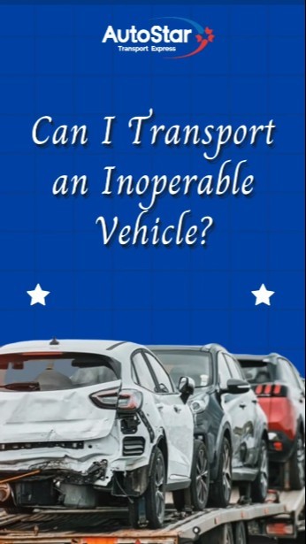 Can I transport an inoperable vehicle - YouTube