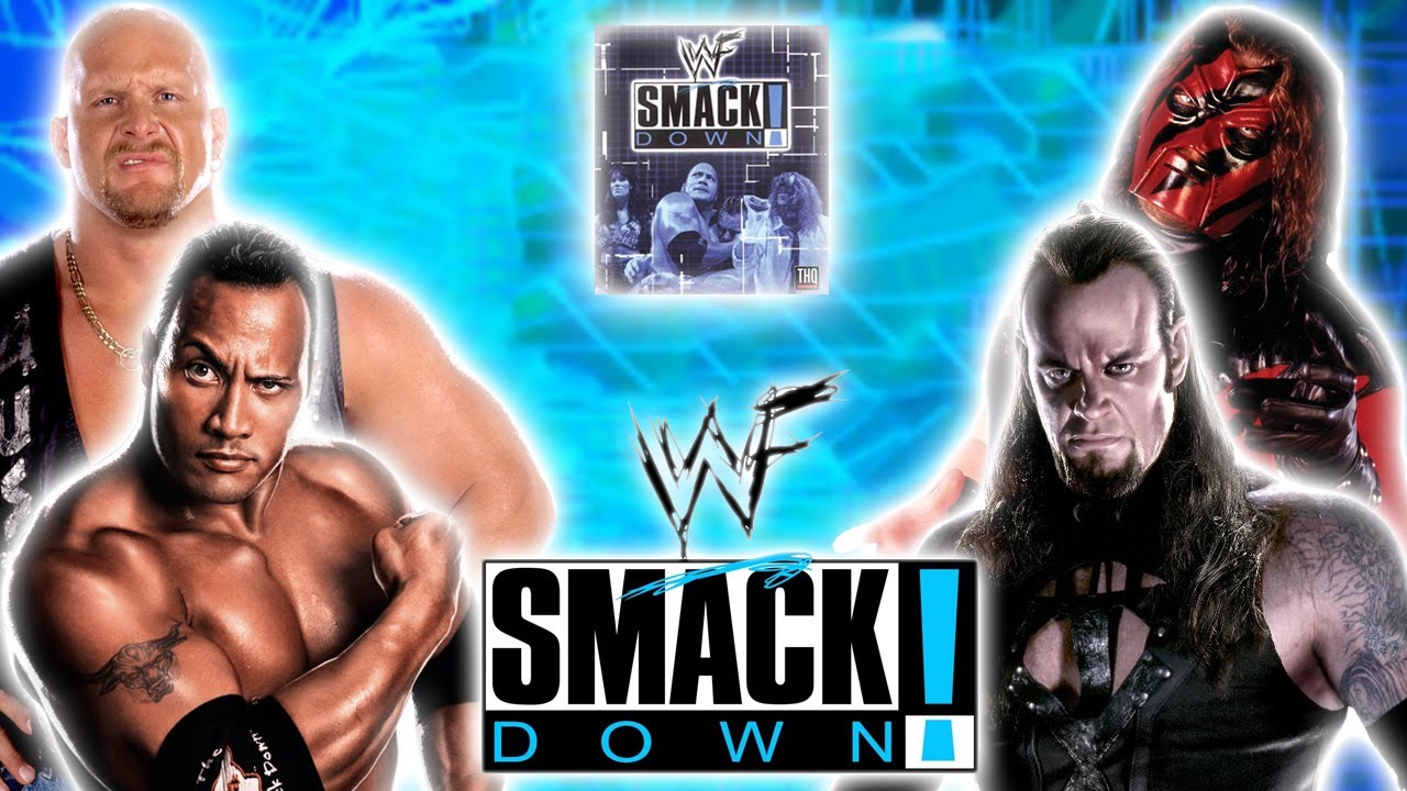 The Rock & Stone Cold Steve Austin vs The Undertaker & Kane - WWF ...