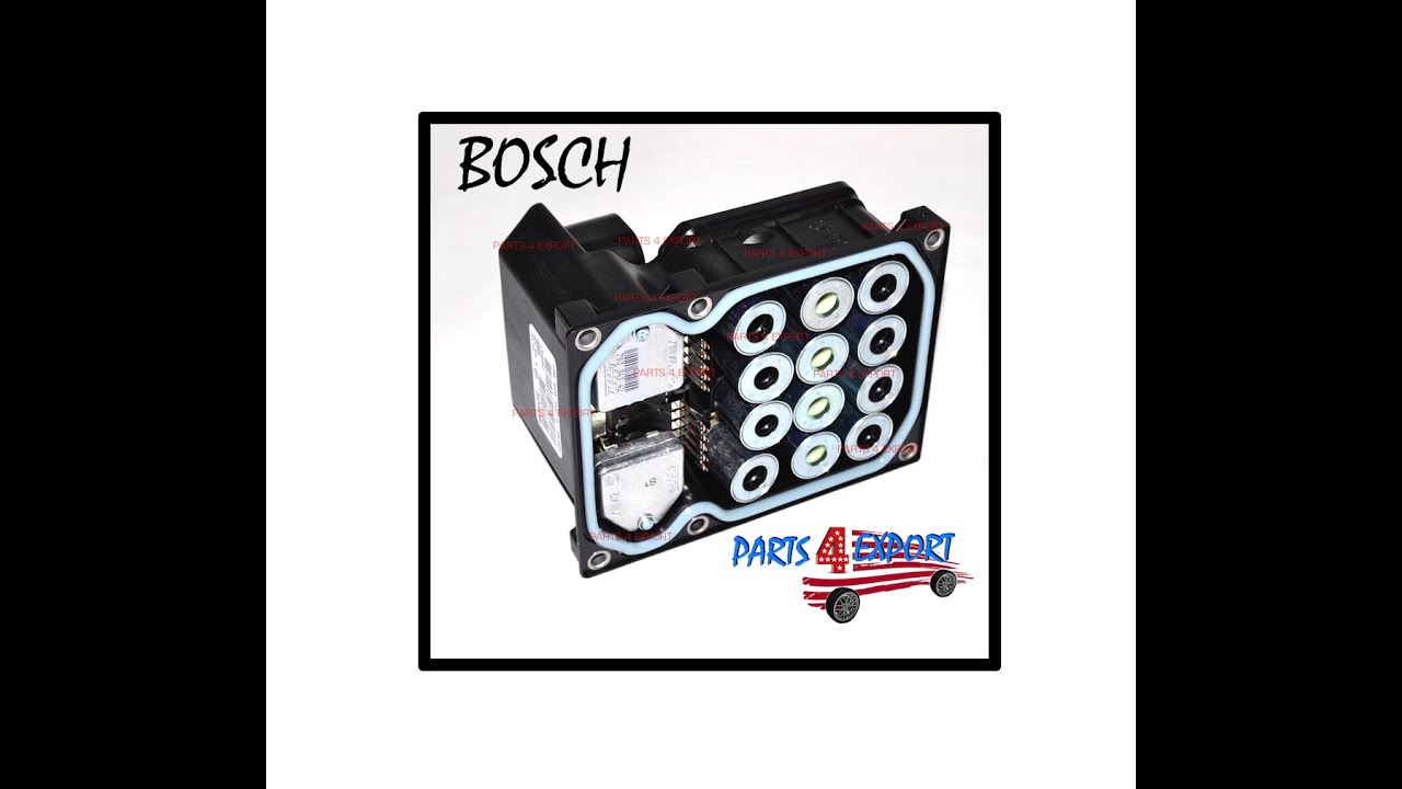 NEW BMW 34522285131 X5 Repair Kit for DSC Hydraulic Unit Bosch - YouTube