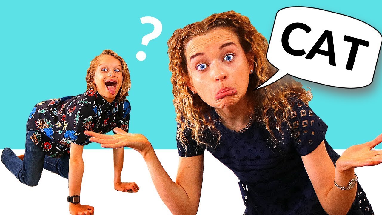 GUESS WHAT I AM?? KIDS CHARADES Challenge - YouTube
