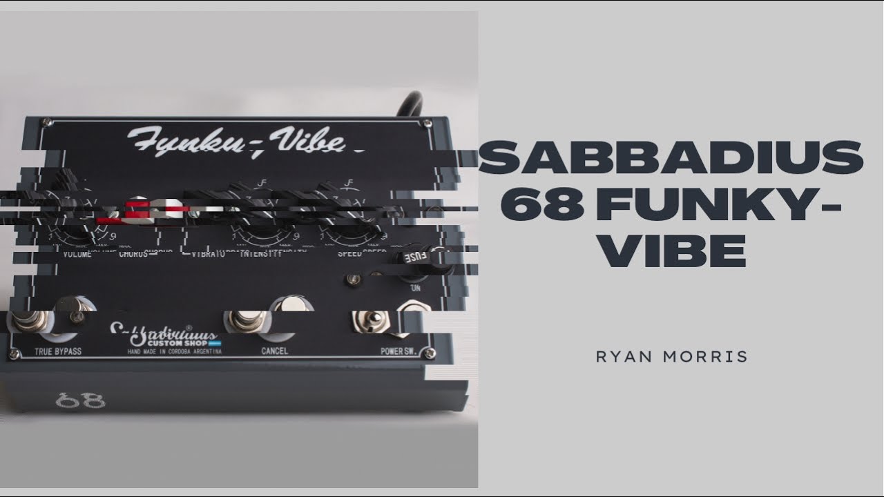 Sabbadius 68 Funky Vibe Demo - YouTube