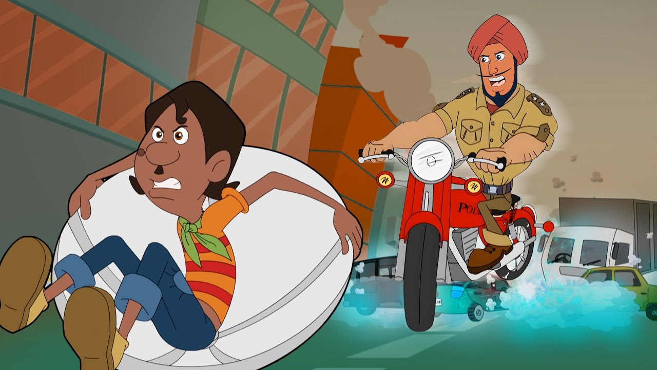 Chorr Police - Dish ke Savaare | Cartoon Animation for Children | Fun ...