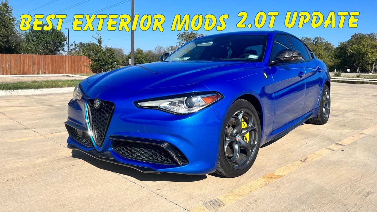 Alfa Romeo Giulia Good Exterior Mods - YouTube
