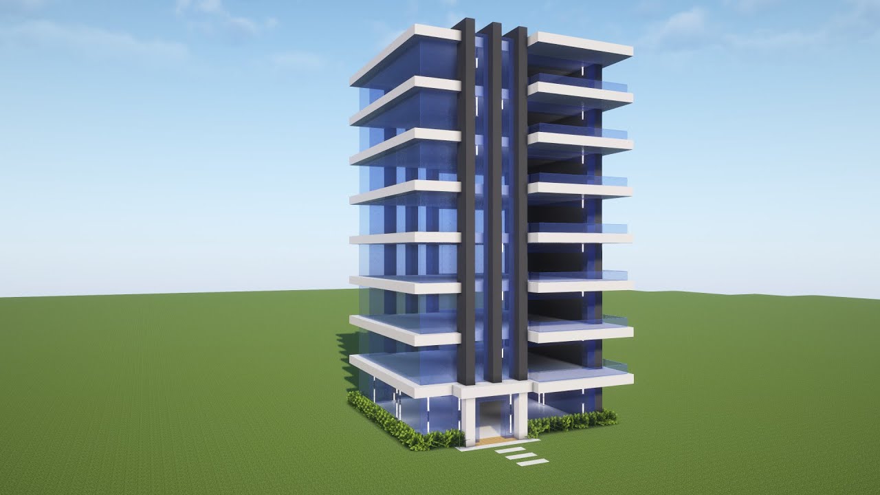 Minecraft Tutorial – Eighth Floor Apartment Build - YouTube