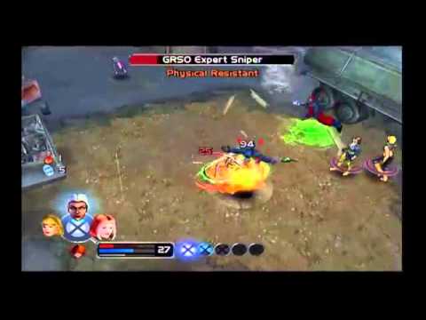 X men legend Storm super power attacks - YouTube